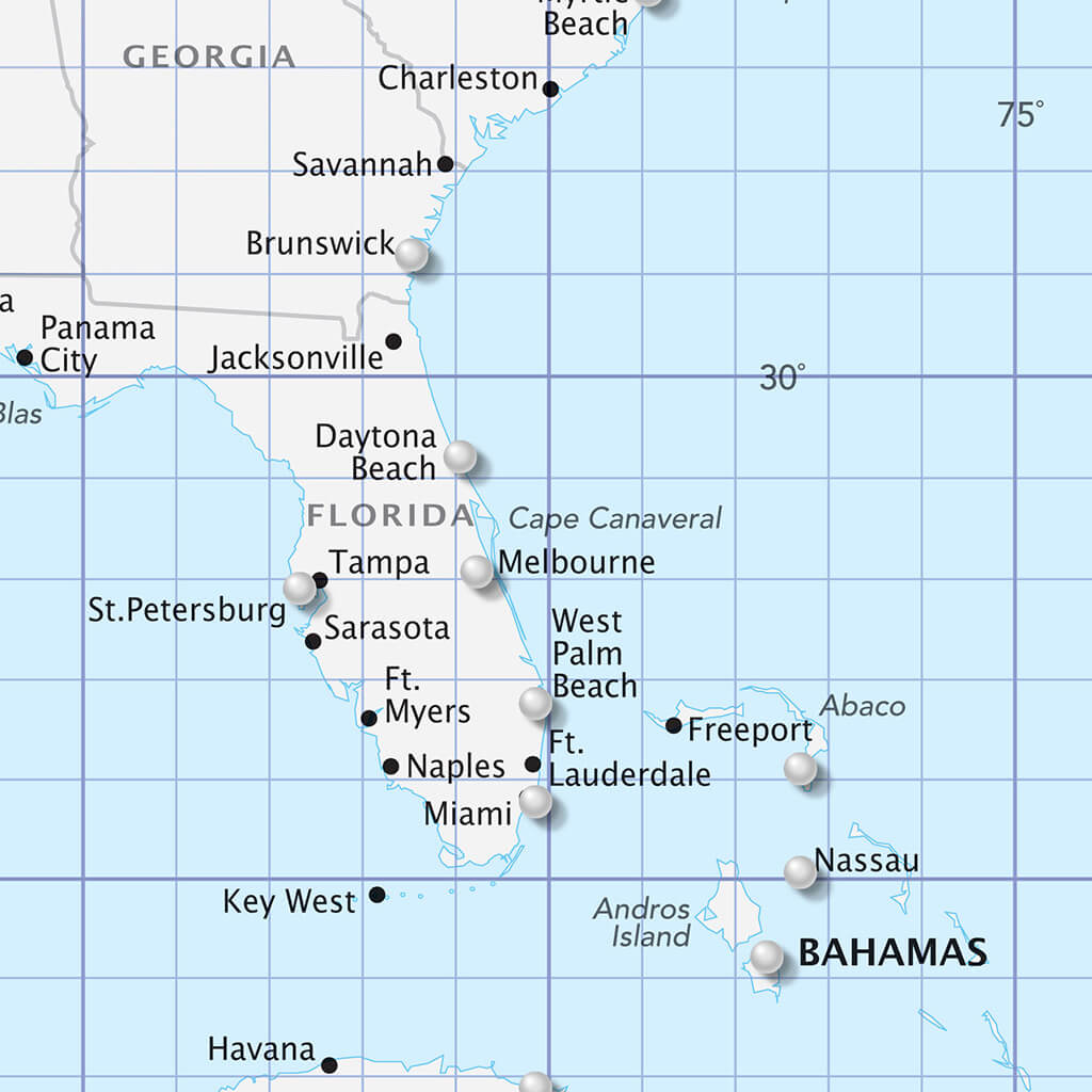Hurricane Tracking Map | Tropical Storm Tracker Map | Atlantic ...